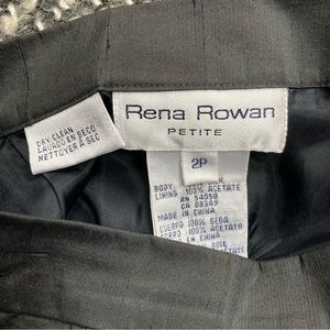 Rena Rowan | Skirts | Vintage Rena Rowan Silk Pencil Skirt | Poshmark